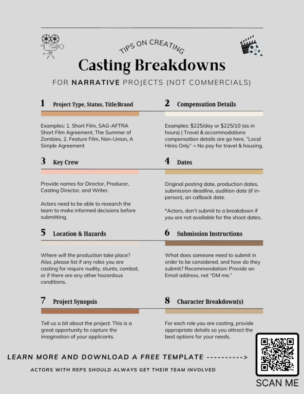 How to attract great actors to your next project – MIGHTY TRIPOD